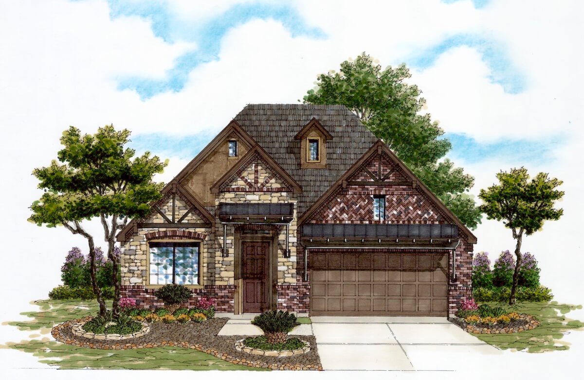 Plan 1977 | Texas Homes
